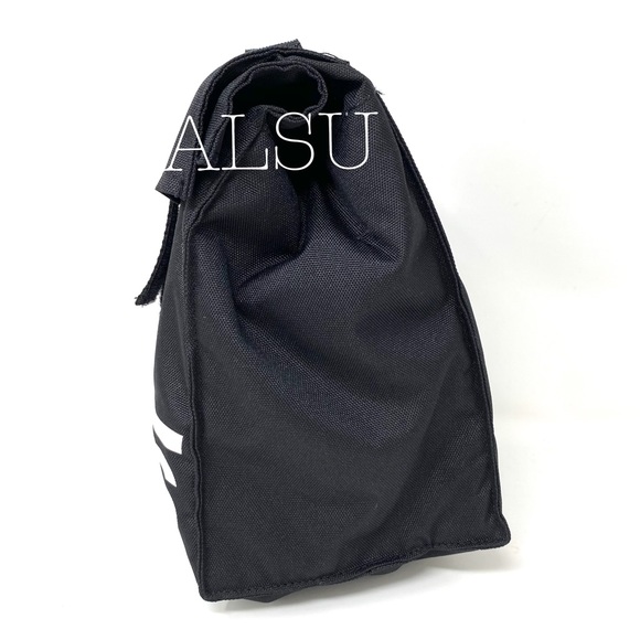 Vans | Bags | Vans Insulated Lunchbox Roll Top Lunch Box Black ...